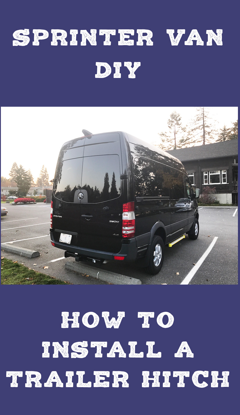 How to Install a Trailer Hitch on a 2016 Mercedes Sprinter Van